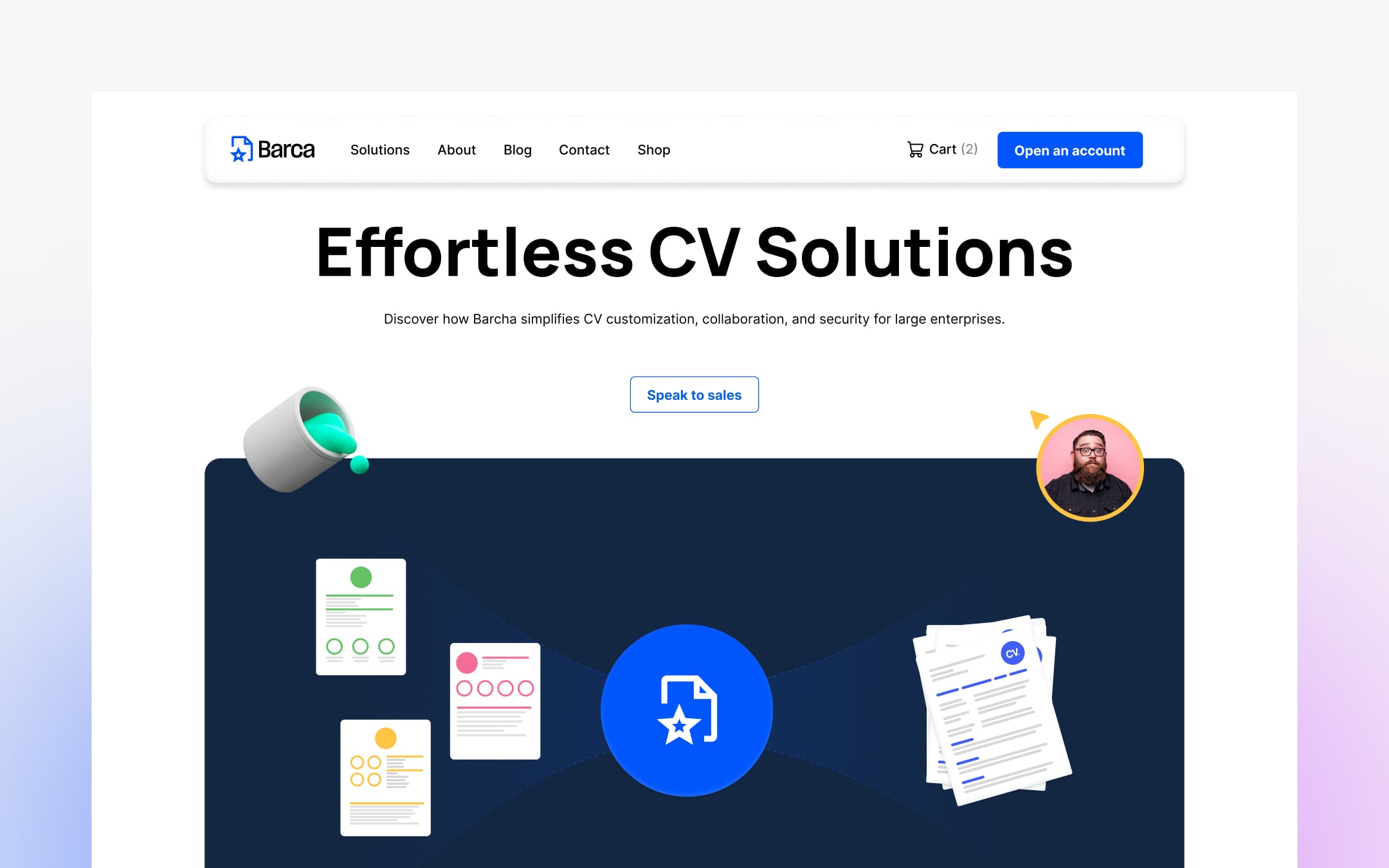 Barcelona - SaaS Webflow Template | Wedoflow